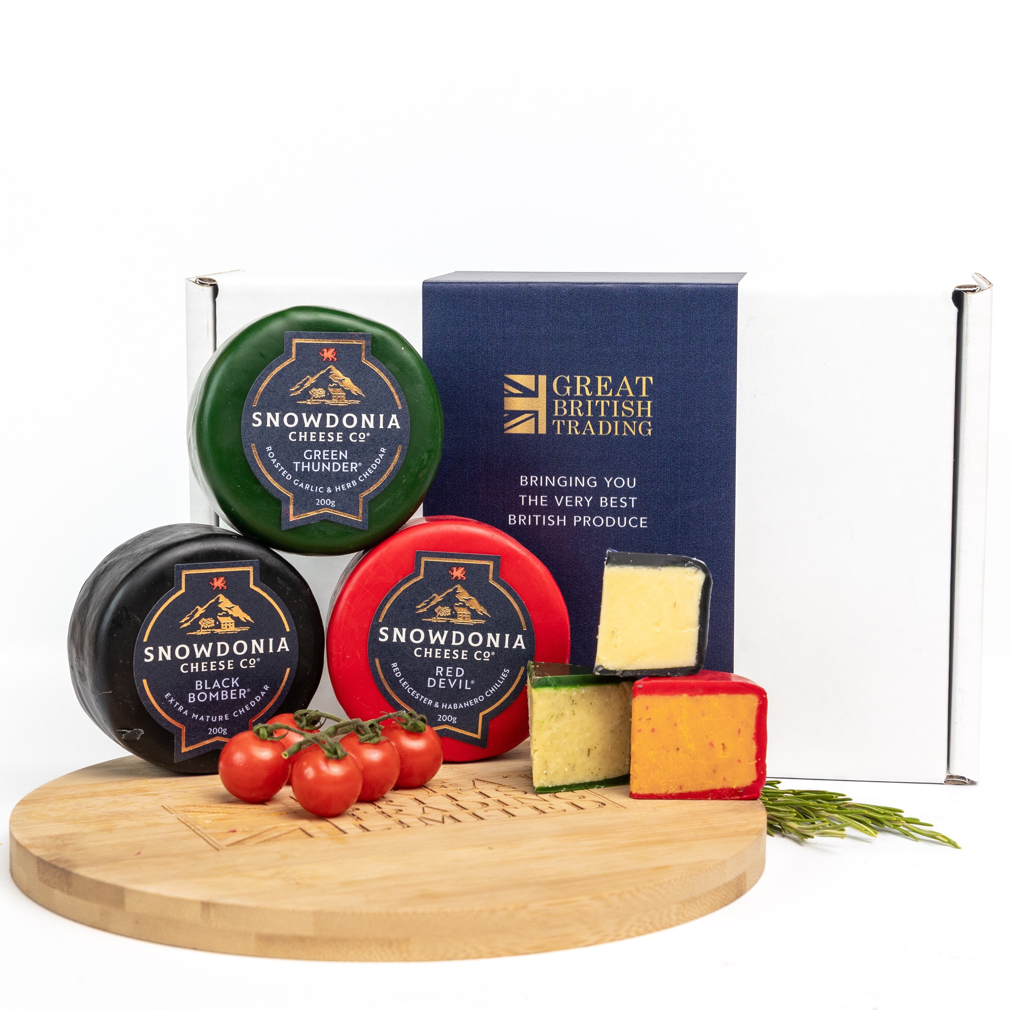 Snowdonia Company Classic Trio of Truckles Gift Box – Great British ...